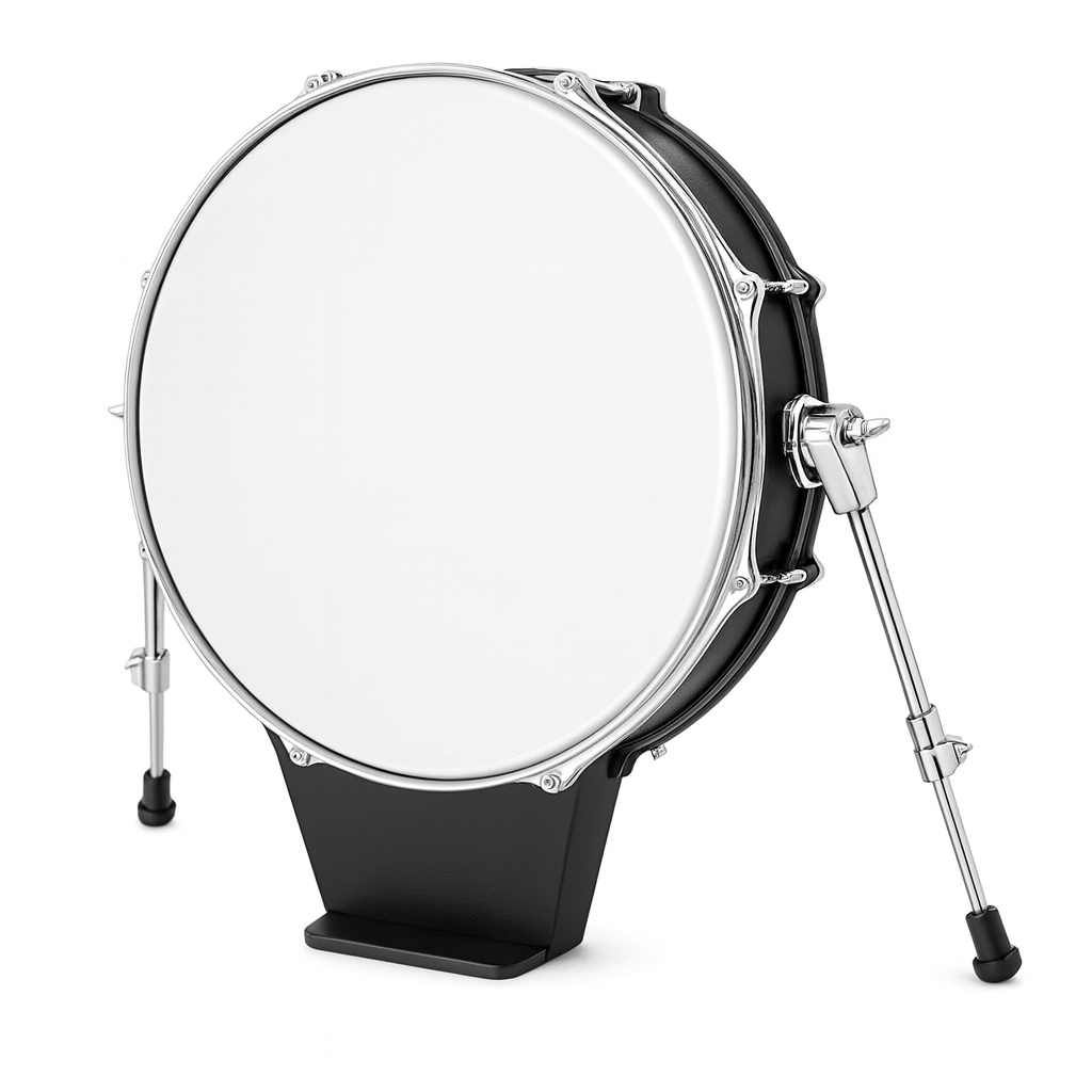 14-Inch Electronic Bass Drum Pad – 3-Ply Mesh with Legs – World Drummers